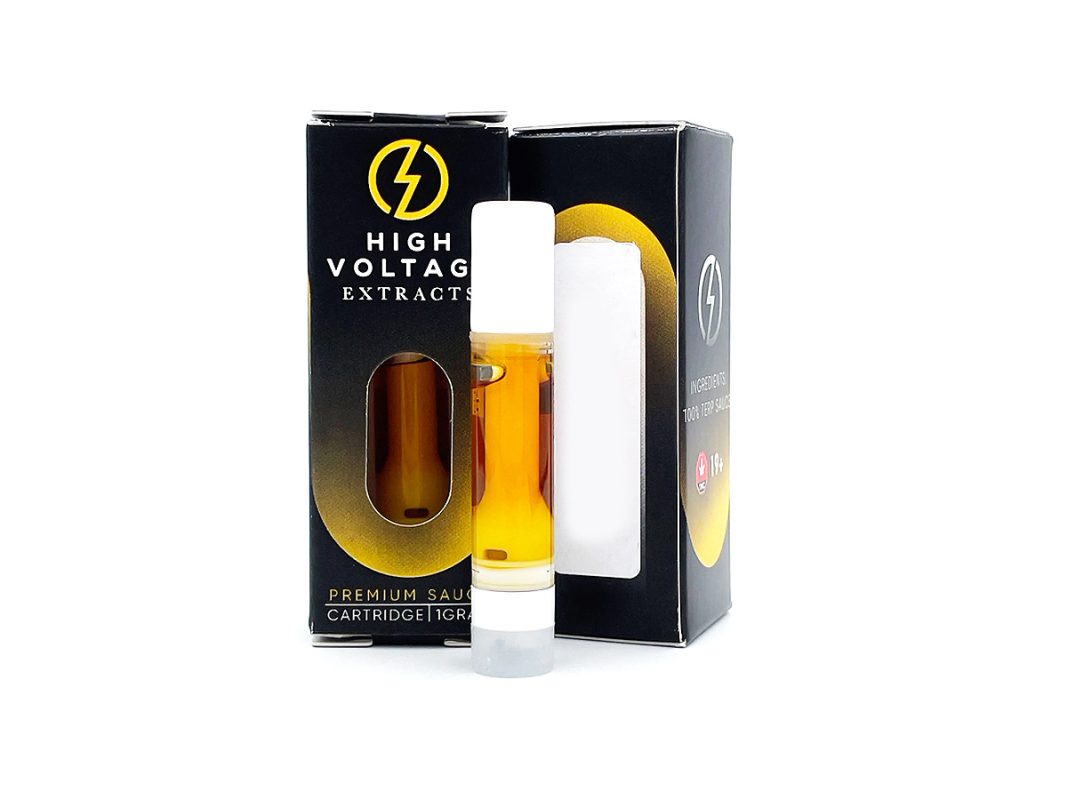 High Voltage Extracts – Pure Sauce Cartridge – Lilac Cookies – Canna ...