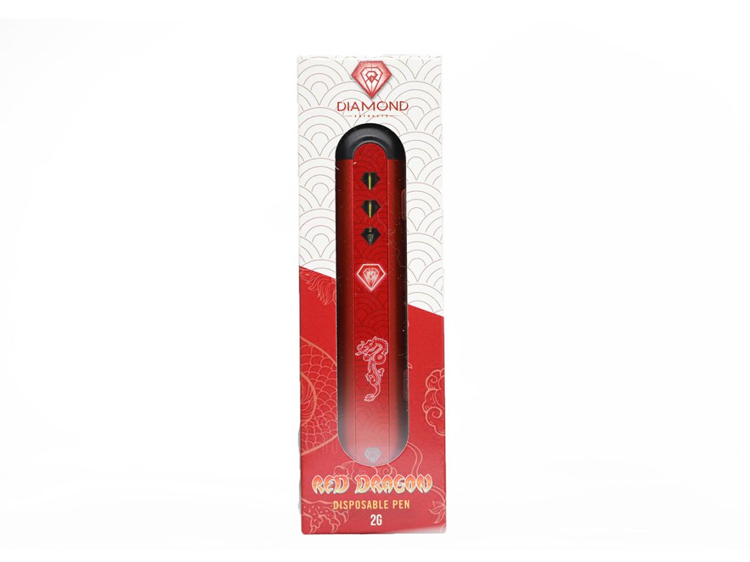 Diamond Disposable Vapes – Red Dragon – 2G – Canna Sweets Mail Order ...