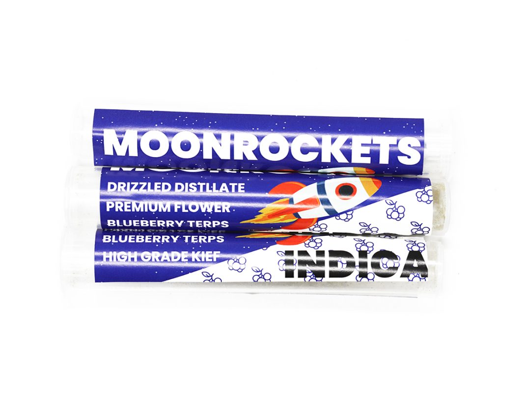 Moonrockets – Moonrock Pre-roll – Blueberry – Canna Sweets Mail Order ...