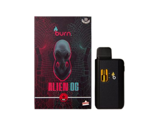 Burn Disposable Vapes – Alien OG 3ML – Canna Sweets Mail Order Marijuana