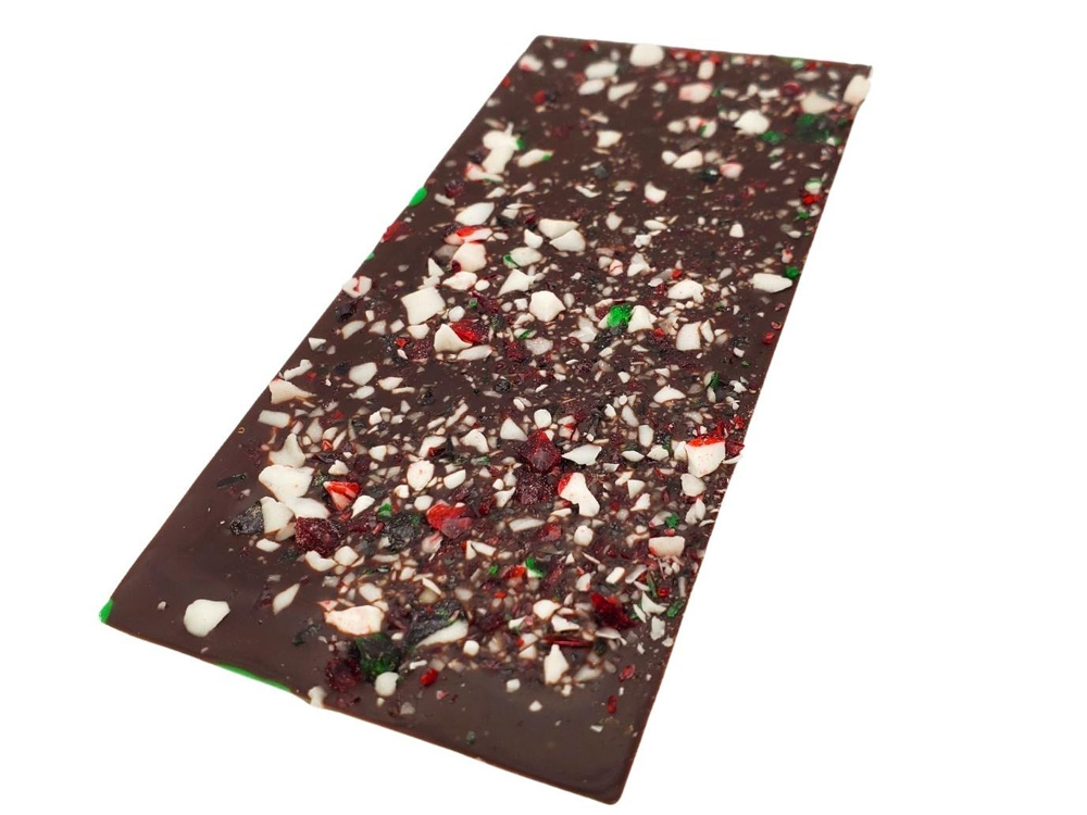 Eat Me – Candy Cane Dark Chocolate Bar – 600MG THC – Canna Sweets Mail ...
