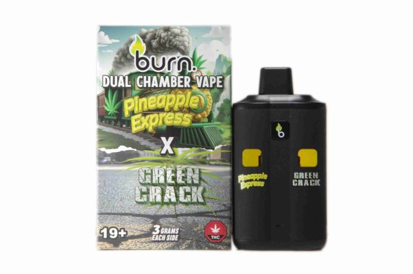 Burn Dual Chamber Disposable Vape – Pineapple Express x Green Crack 6G ...
